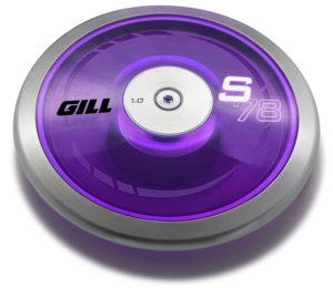 Discus Gill 1 Kilo Low to High Spin Rate Discus – Track & Field Pro